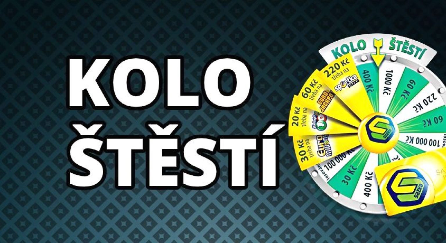 KOLO ŠTĚSTÍ ONLINE ️ SAZKA KLUB Roztočit Kolo Štěstí Zdarma!